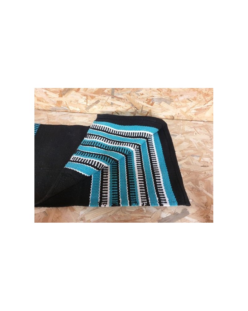 TAPIS WESTERN CHEVAL EQUITATION QUARTER HORSE BURIONI LAINE VIERGE